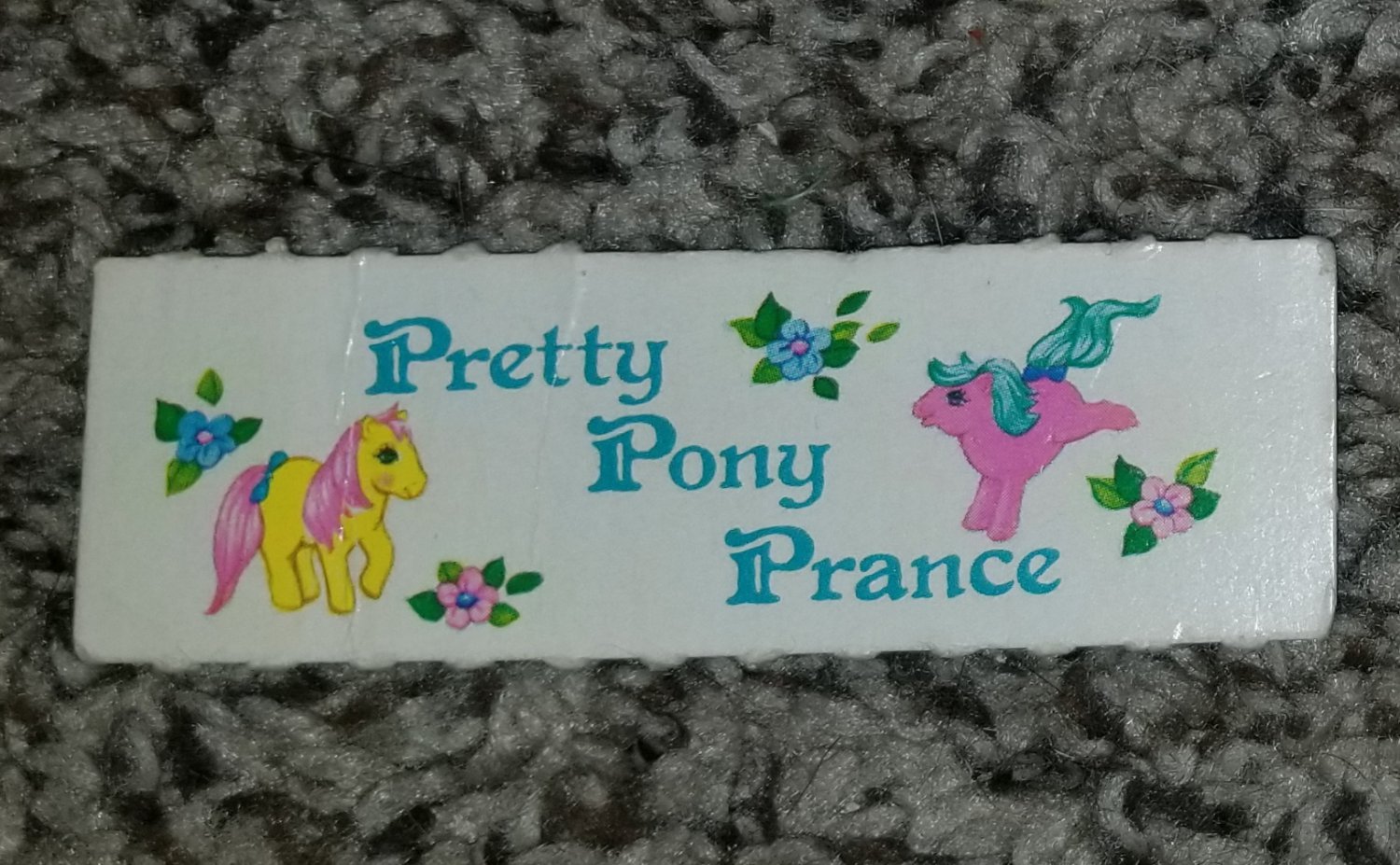 Vintage G 1 My Little Pony MLP - Sign- Pretty Pony Prance for Baby ...