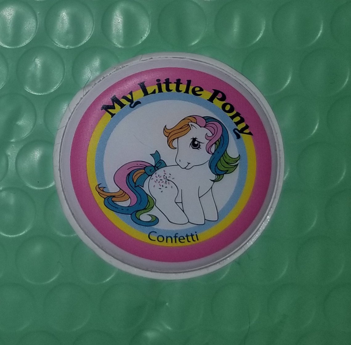 35th Retro G1 Anniversary My Little Pony MLP - Confetti Sticker - The ...