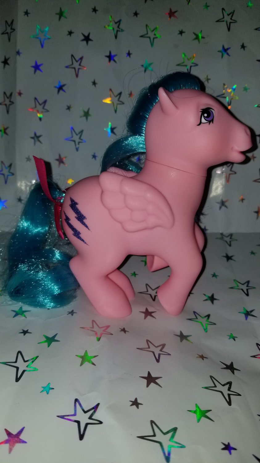 35th Retro G1 Anniversary My Little Pony MLP - pegasus Firefly - The Bridge