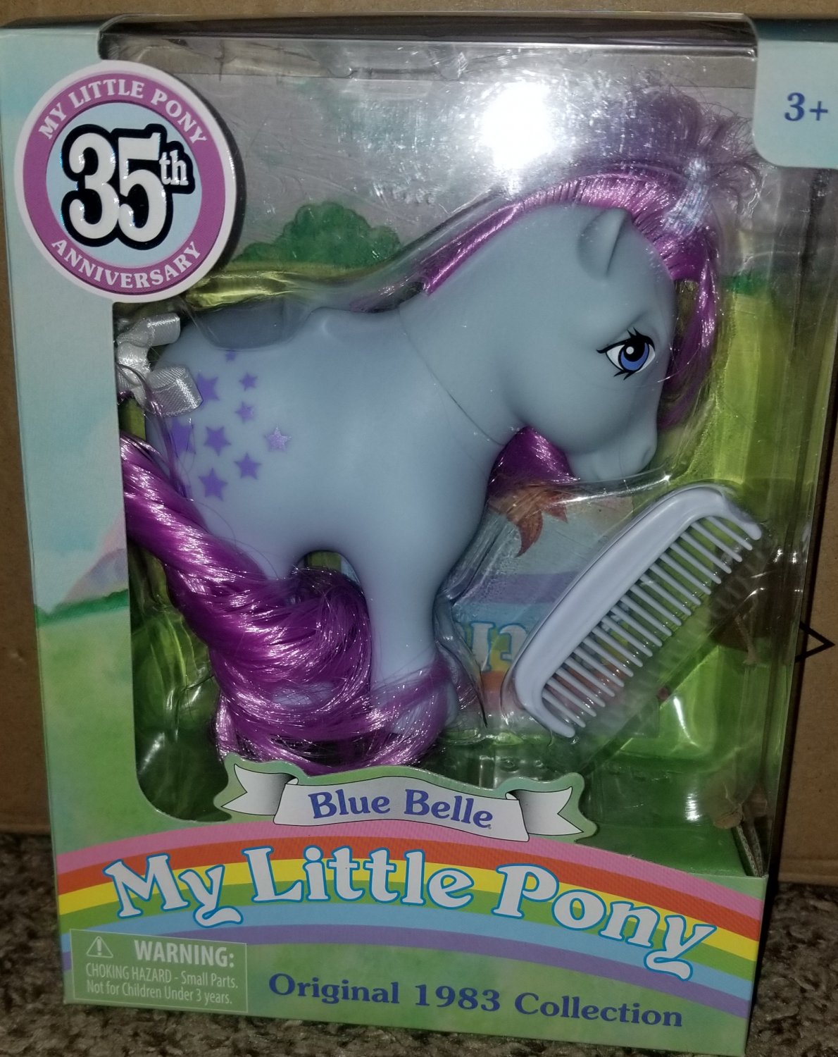 35th Retro G1 Anniversary My Little Pony MLP - Collector's Bluebelle ...
