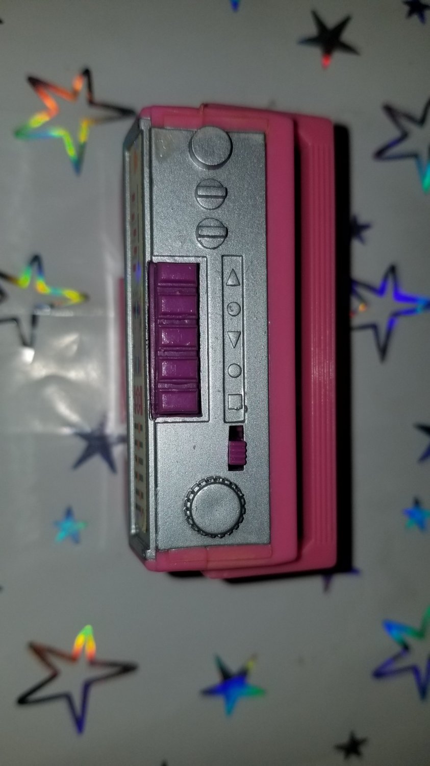Barbie - wind up tape player - Moves