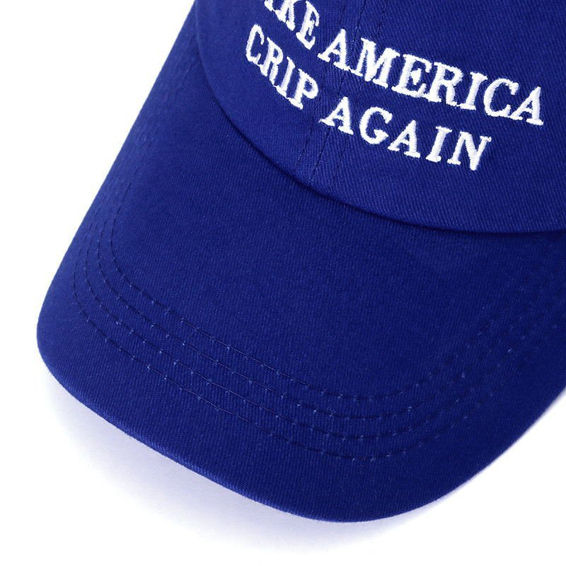 MAKE AMERICA CRIP AGAIN Baseball Cap Snapback 2016 Donald Great ...