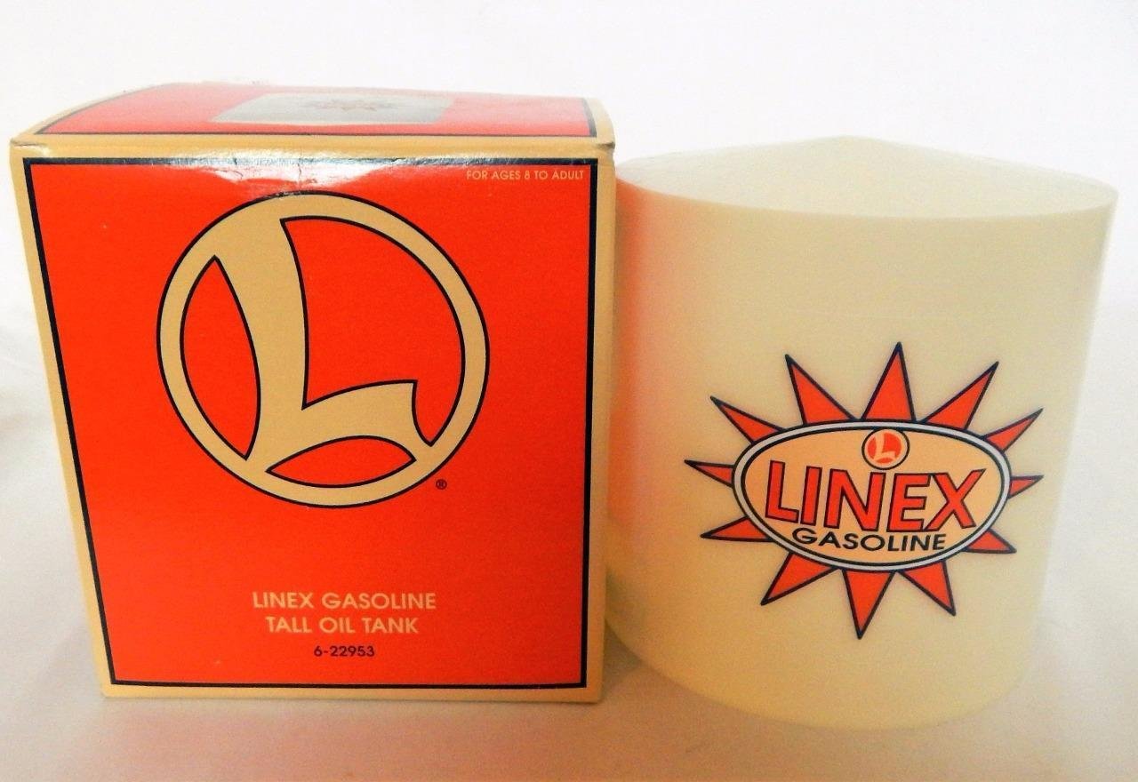 Lionel Trains 6-22953 Linex Gasoline Tall Oil Tank Container O Scale ...