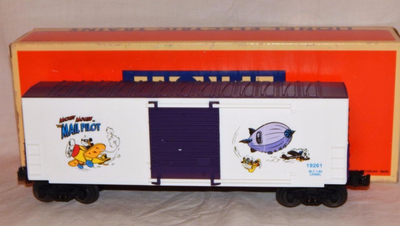Lionel 6-19261 Perils of Mickey Mouse HiCube Boxcar 1993 Disney Mail ...