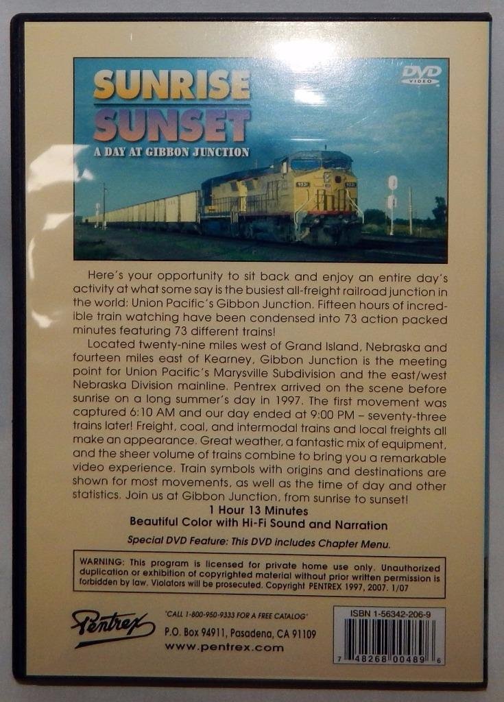 Pentrex DVD Sunrise to Sunset Vol 1 A Day At Gibbon Junction Union ...