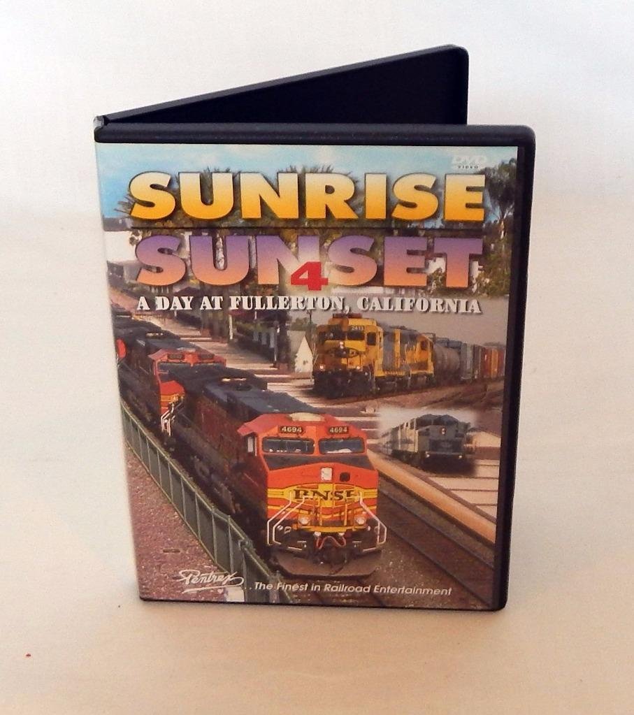 Sunrise Sunset Vol.4 Day at Fullerton California Pentrex Train DVD ...