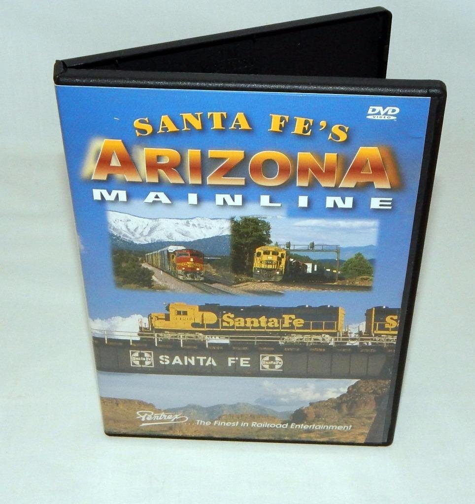 Santa Fe's Arizona Mainline Pentrex Train DVD Railroad Video Blue ...