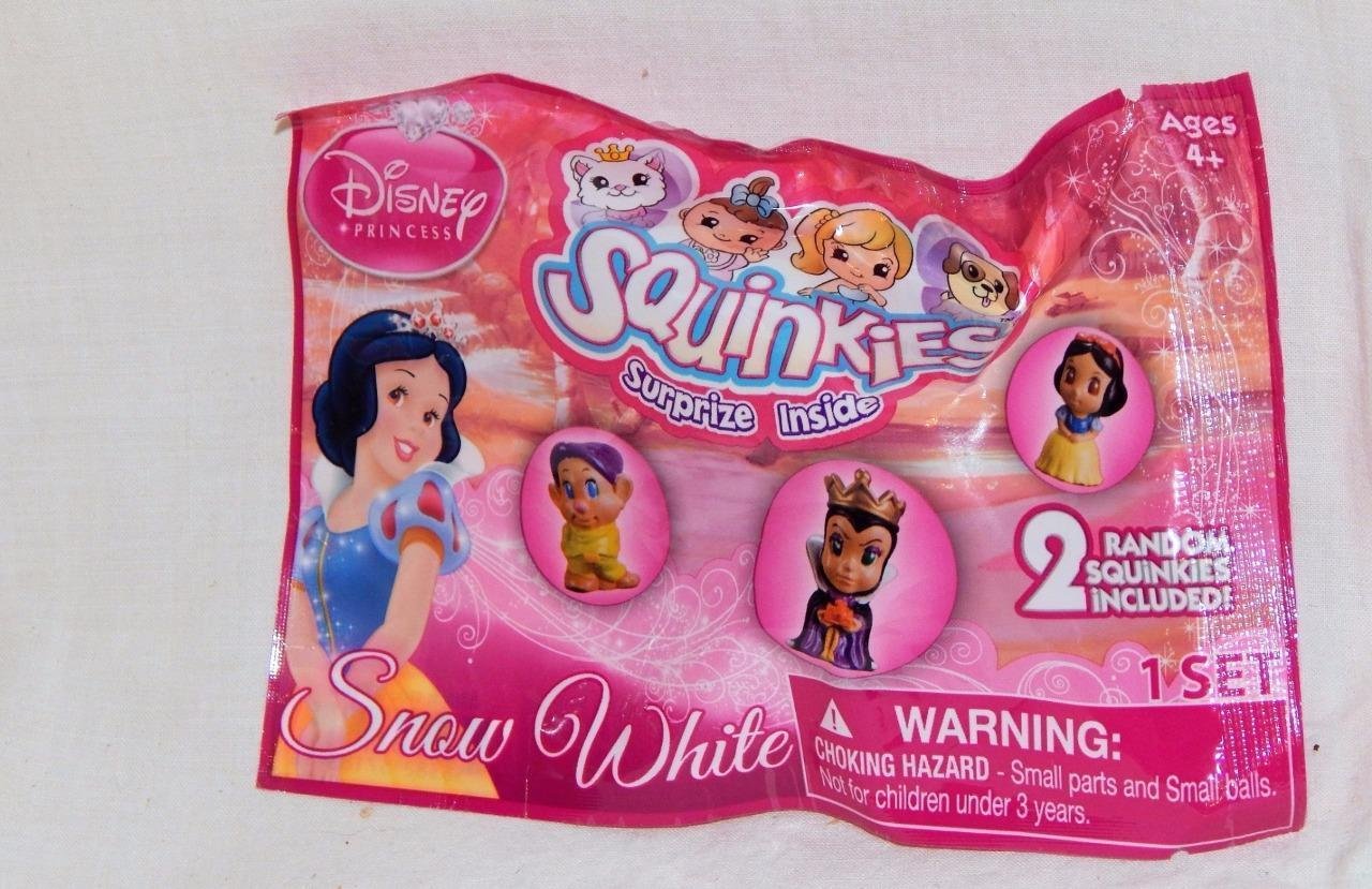 Squinkies Disney Princess SNOW WHITE Colors/styles vary 2 random in ...