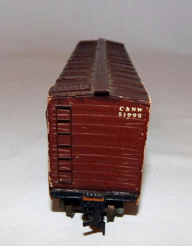 Vintage HO kit CNW 51998 Four Door Boxcar Route of the Streamliners 400 ...