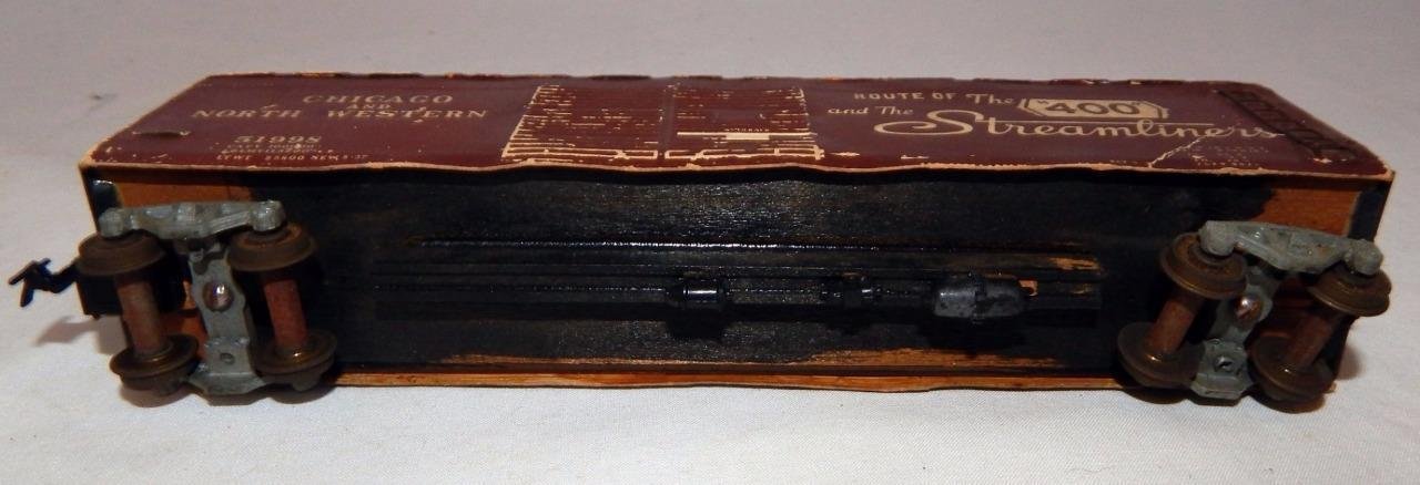 Vintage HO kit CNW 51998 Four Door Boxcar Route of the Streamliners 400 ...