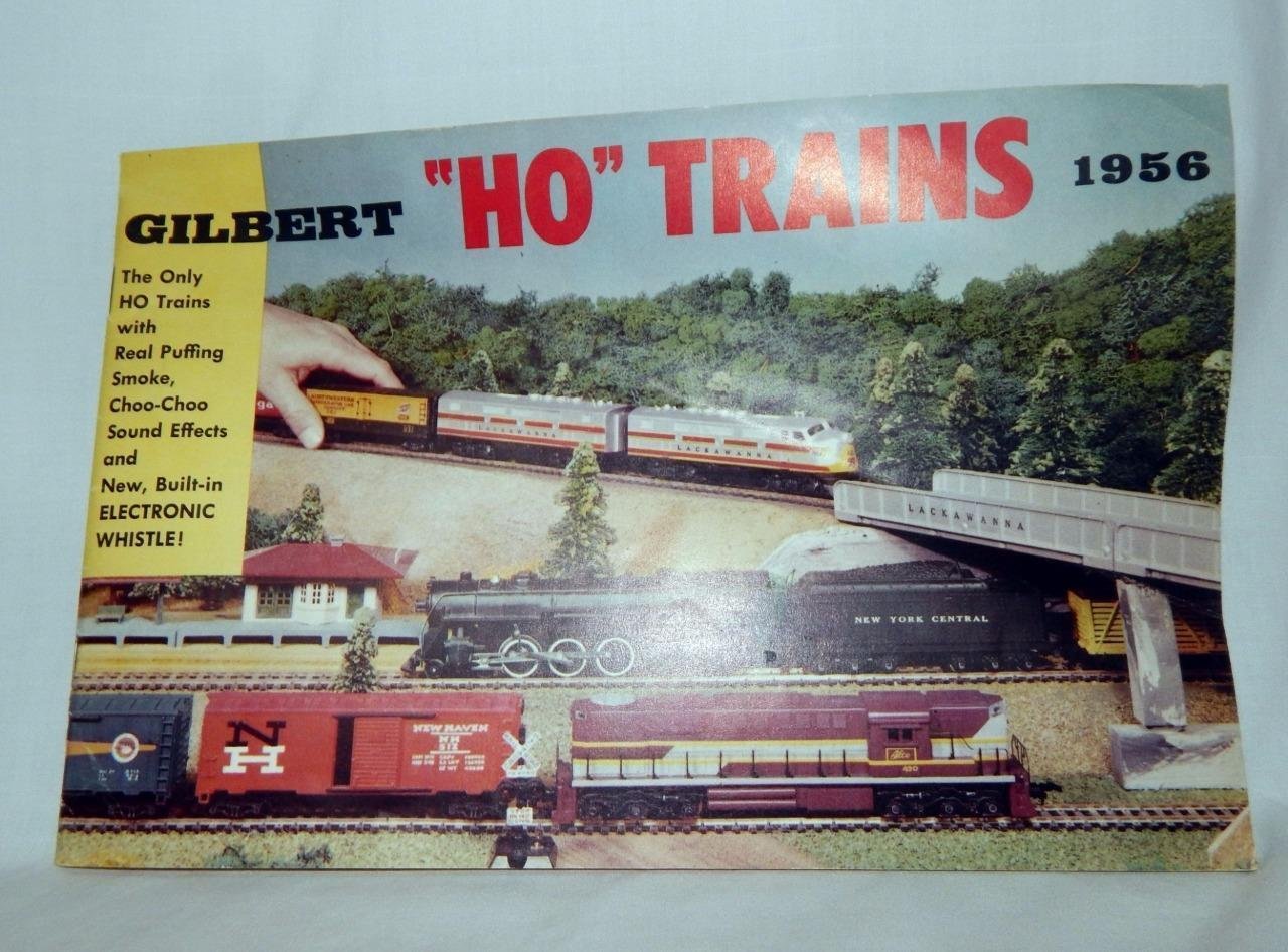 Vintage AC Gilbert HO 1956 Catalog D1904 American Flyer Trains
