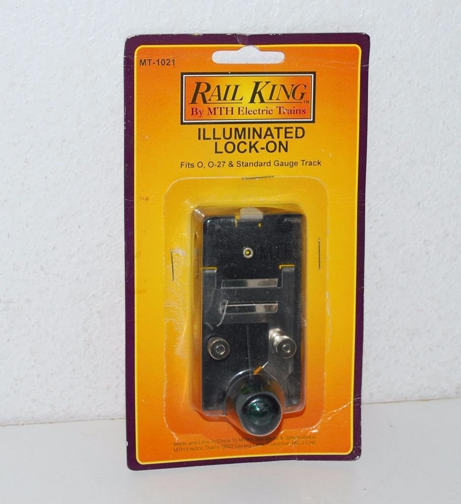 MTH 1021 Illumninated Lock On Standard / O transformer-track tubular ...