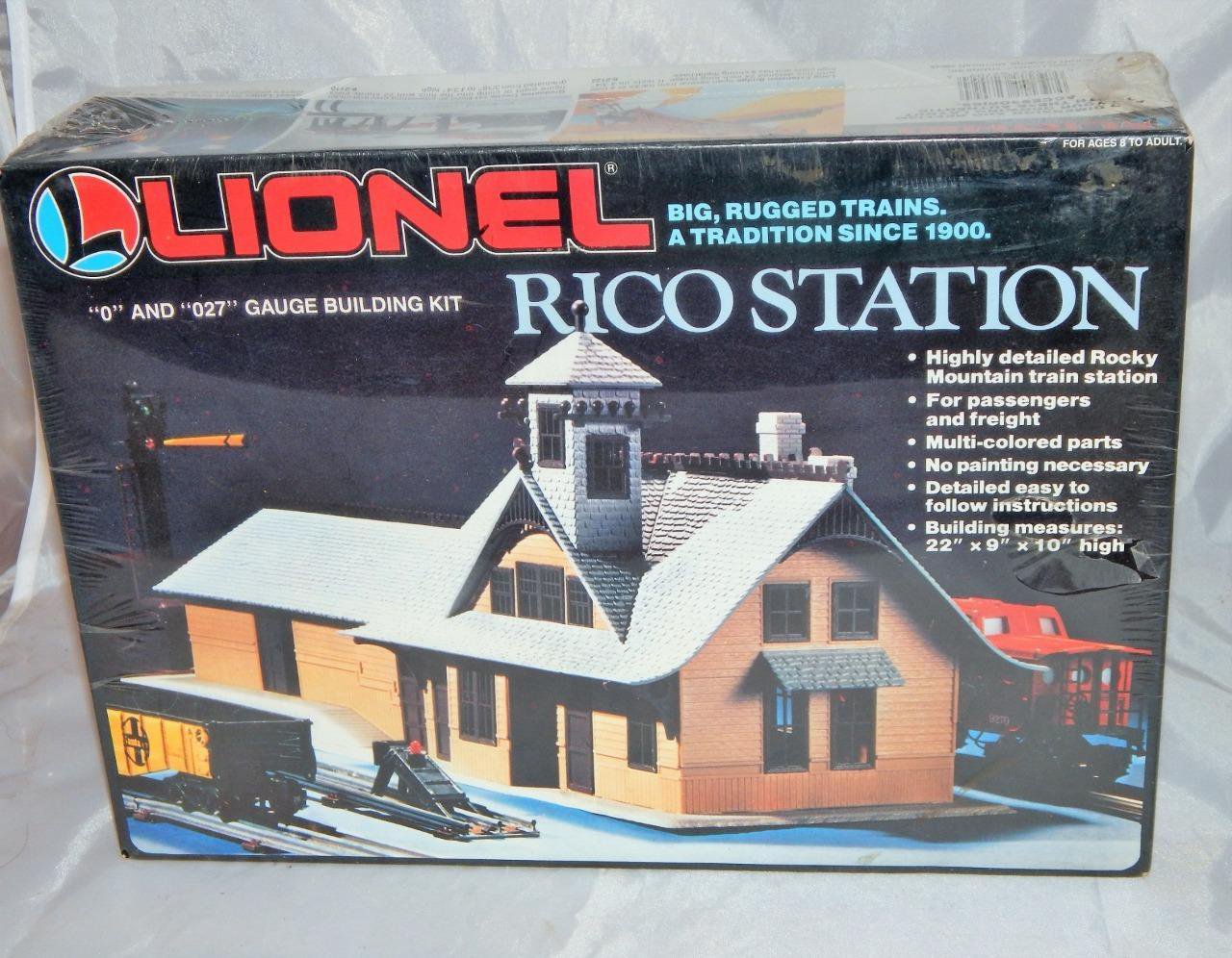 Lionel 6-2709 Rico Passenger Station kit O gauge Sealed Colorado train ...