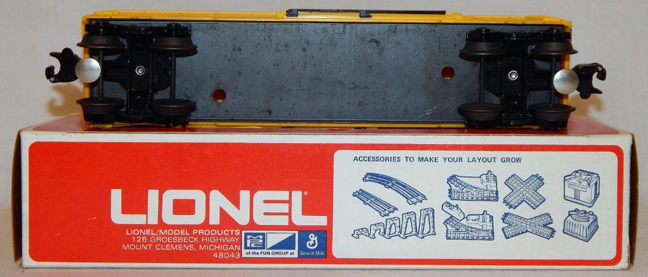 Lionel Trains 6-9767 Rail Box Railbox Boxcar 1976-77 Rbox Yellow 9700 ...