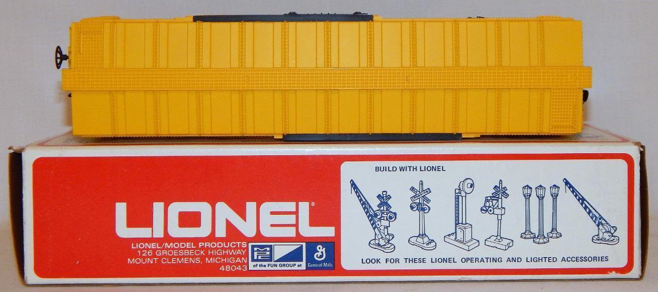 Lionel Trains 6-9767 Rail Box Railbox Boxcar 1976-77 Rbox Yellow 9700 ...