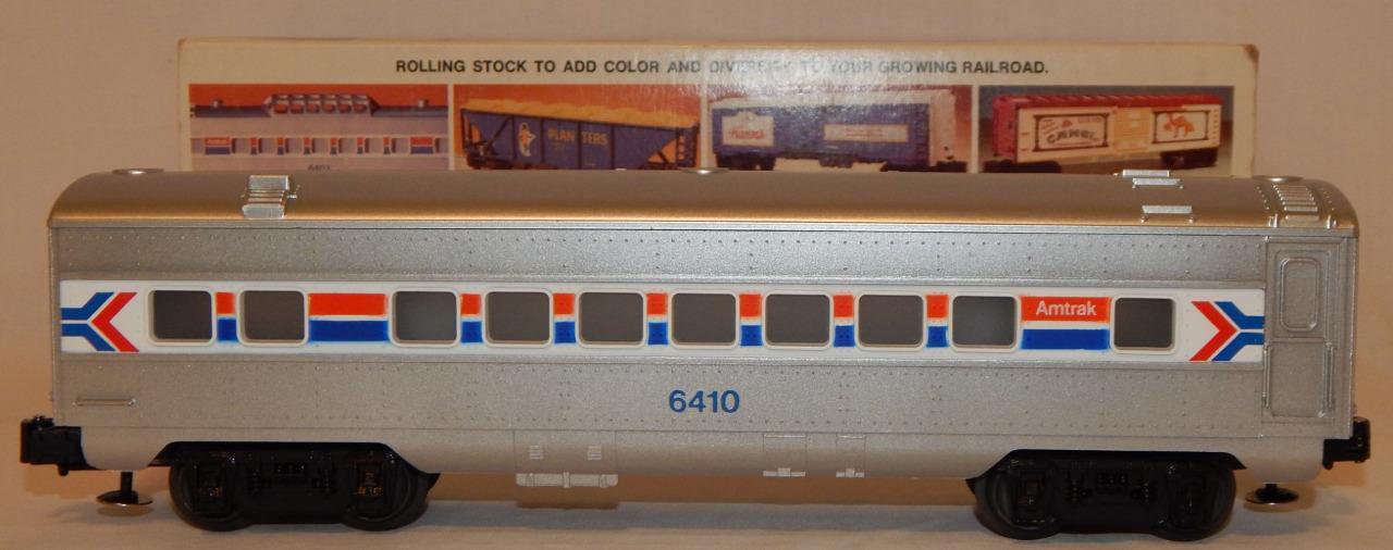 Lionel 6-6410 Amtrak Illuminated Passenger Streamline Coach Car 1977 O ...