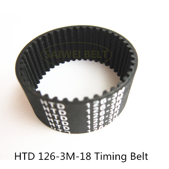 126-3M-18 HTD Timing Belt