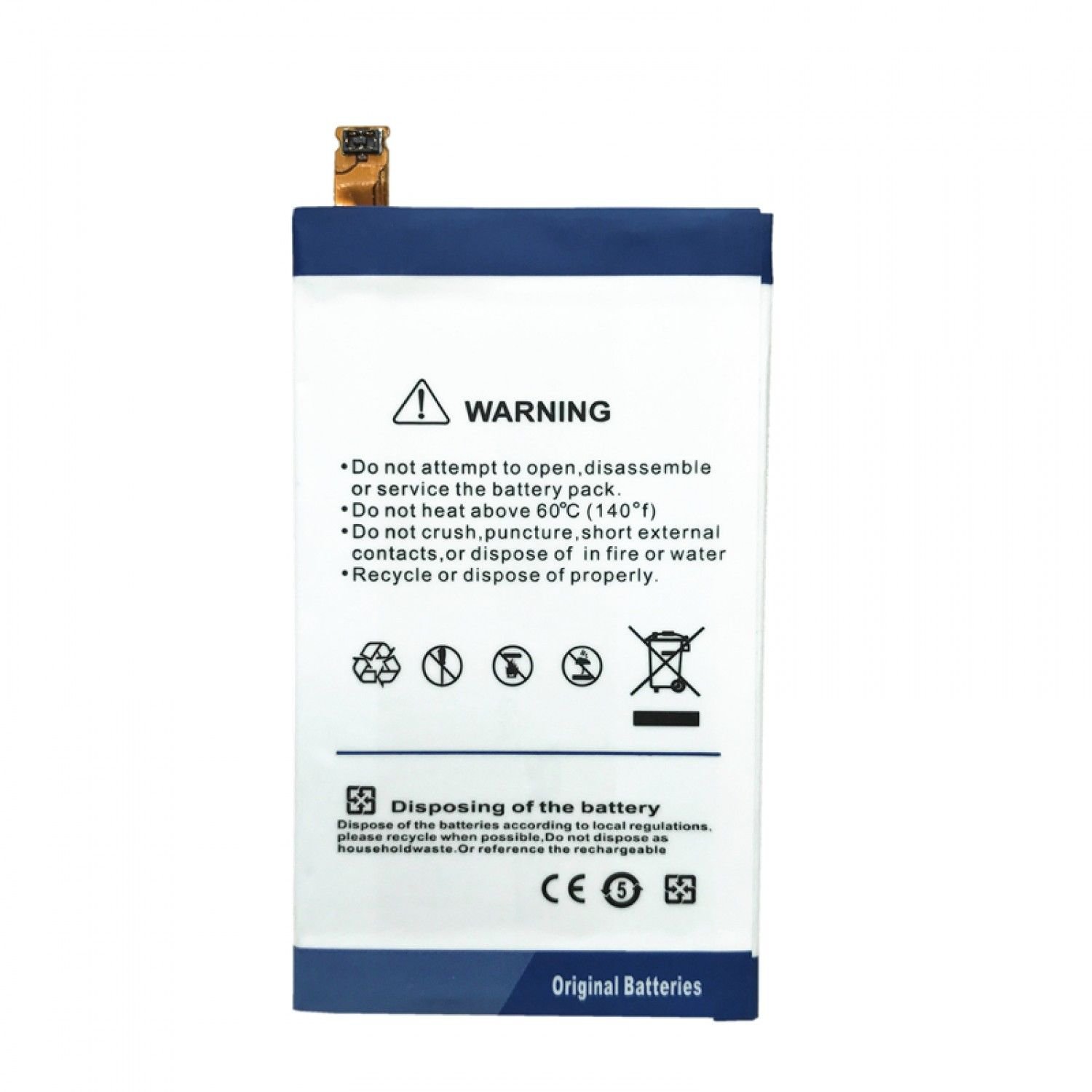 3000mAh Battery Replacment For Sony Xperia E4 Battery E2003 E2033 E2105 ...