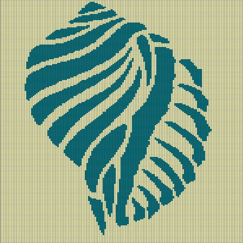 SNAIL CROCHET AFGHAN PATTERN GRAPH