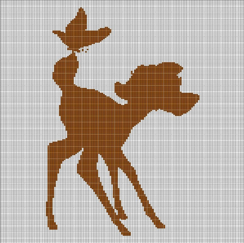 BAMBI CROCHET AFGHAN PATTERN GRAPH