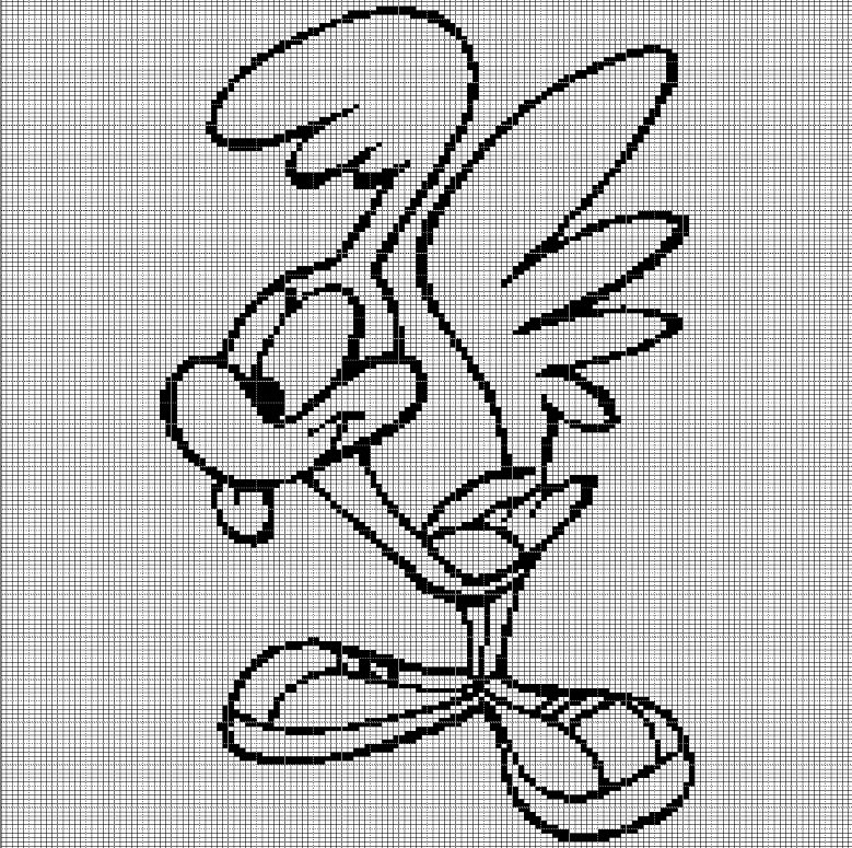 ROAD RUNNER CROCHET AFGHAN PATTERN GRAPH