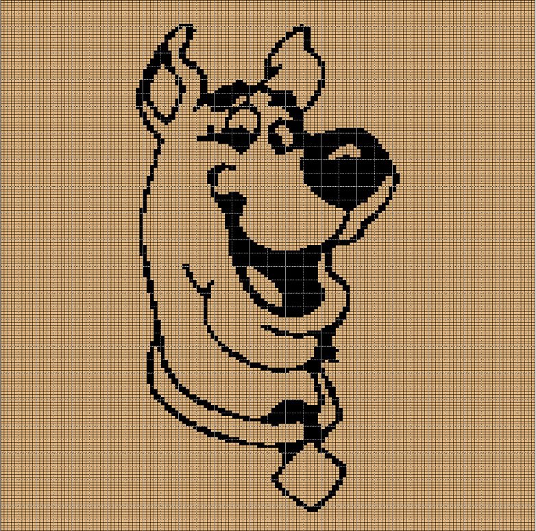 SCOOBY DOO CROCHET AFGHAN PATTERN GRAPH