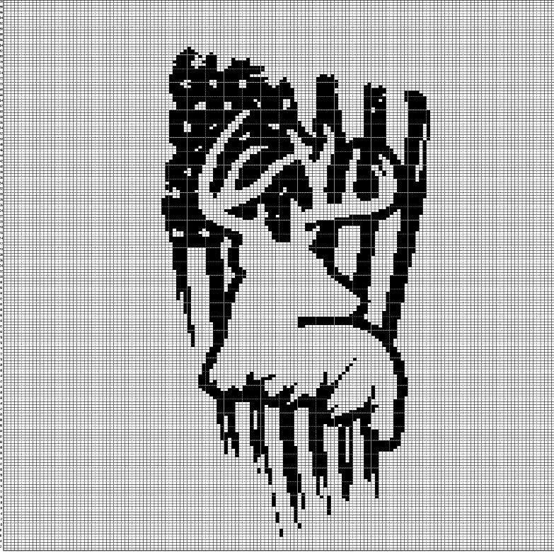 AMERICAN DEER CROCHET AFGHAN PATTERN GRAPH