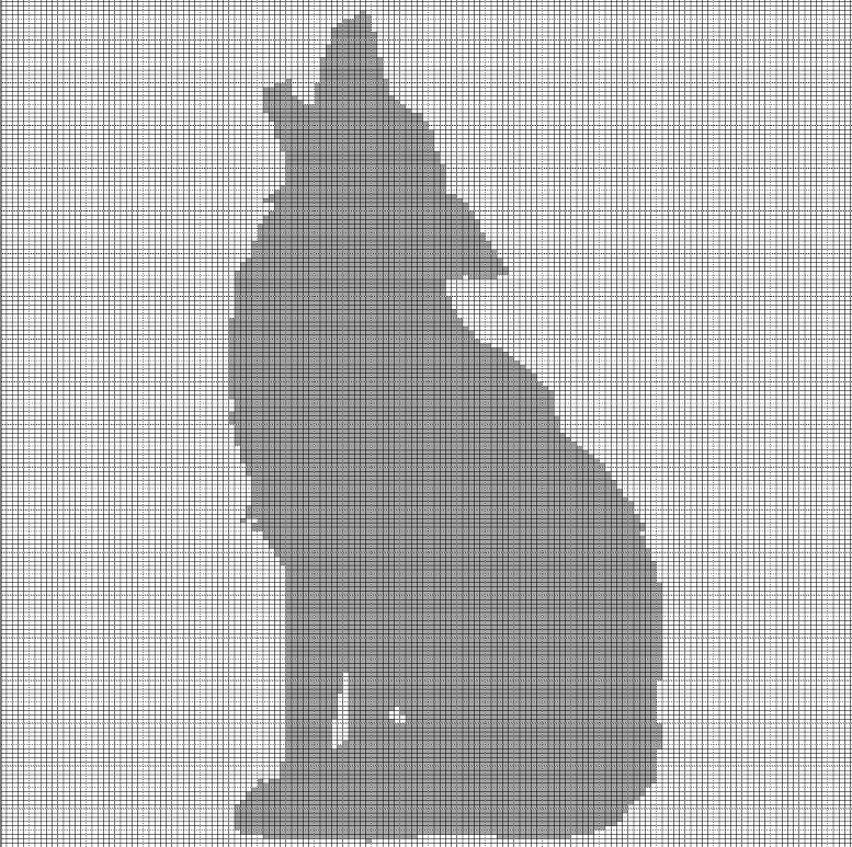 SIERRA WOLF CROCHET AFGHAN PATTERN GRAPH