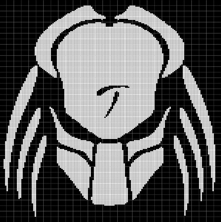 PREDATOR 4 CROCHET AFGHAN PATTERN GRAPH