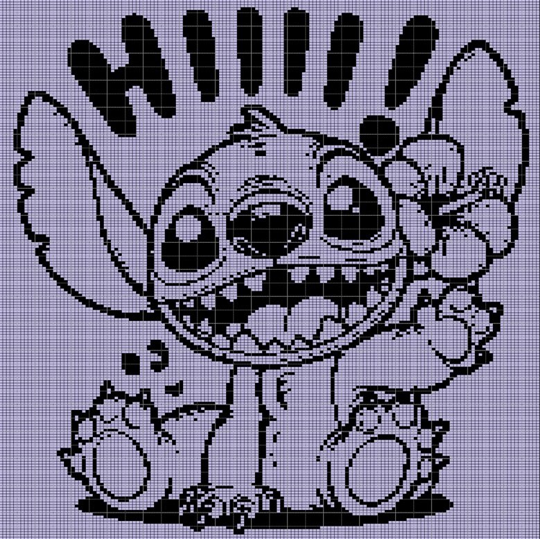 STITCH 10 CROCHET AFGHAN PATTERN GRAPH