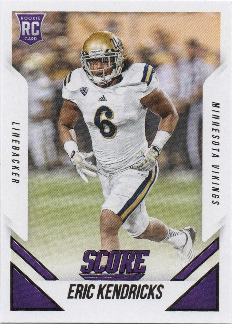 Eric Kendricks 2015 Score Rookie #356 Minnesota Vikings Football Card