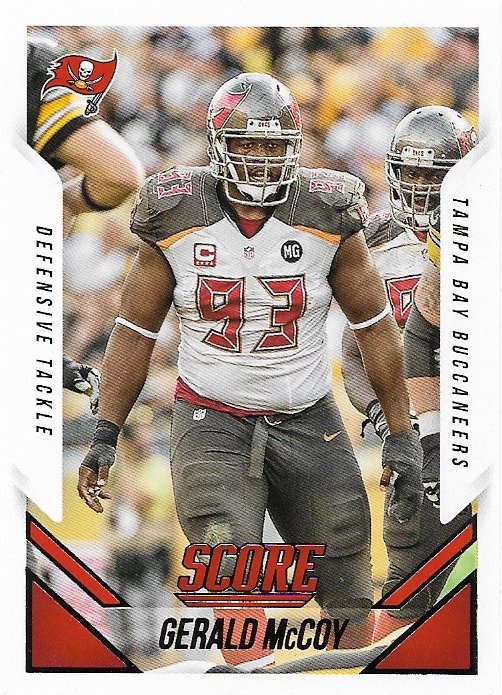 Gerald McCoy 2015 Score #81 Tampa Bay Buccaneers Football Card