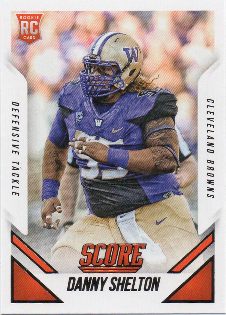 Danny Shelton 2015 Score Rookie #354 Cleveland Browns Football Card