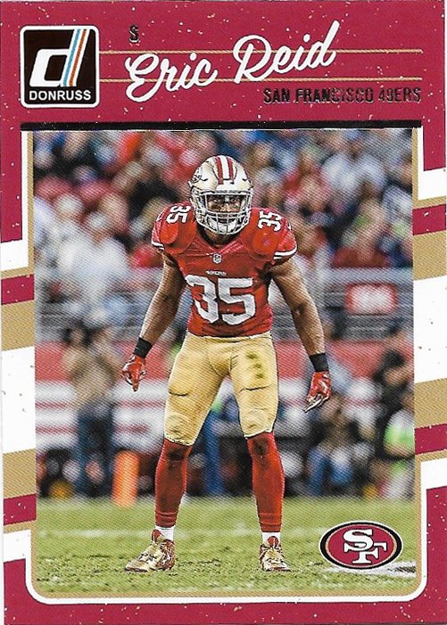Eric Reid 2016 Donruss #254 San Francisco 49ers Football Card