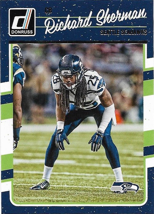 Richard Sherman 2016 Donruss #270 Seattle Seahawks Football Card