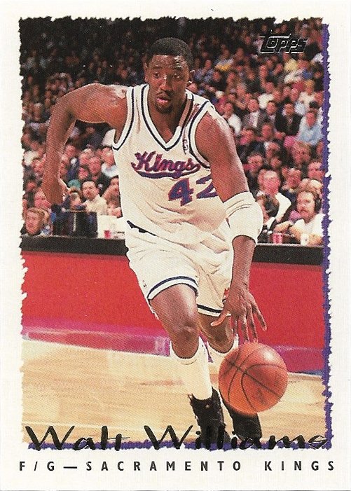 Walt Williams 1994-95 Topps #168 Sacramento Kings Basketball Card