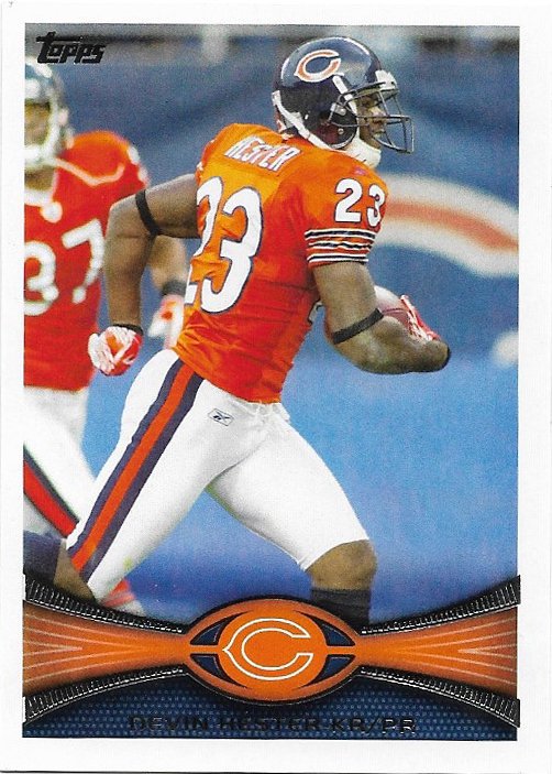 Devin Hester 2012 Topps #303 Chicago Bears Football Card