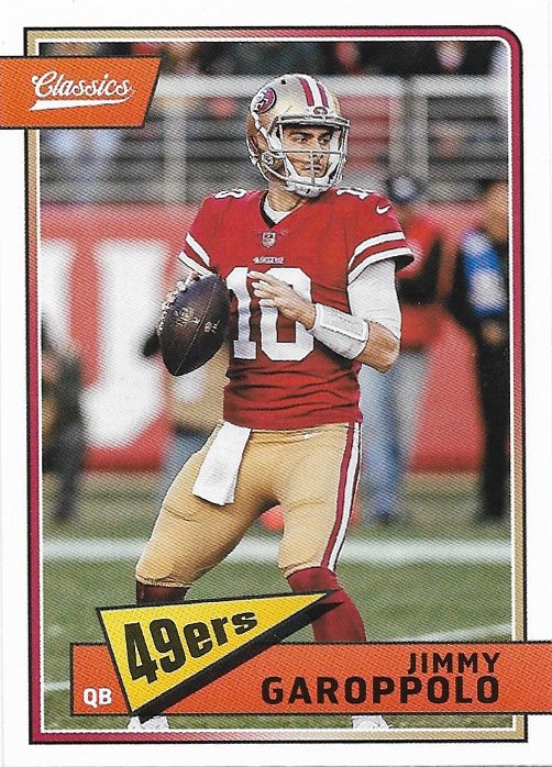 Jimmy Garoppolo Football Card