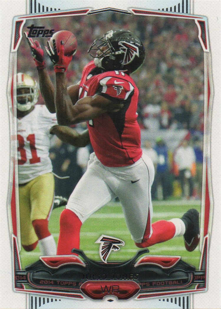 Julio Jones 2014 Topps #135 Atlanta Falcons Football Card