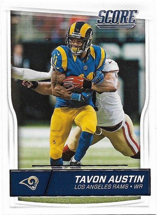 Tavon Austin 2016 Score #295 Los Angeles Rams Football Card