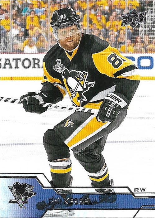 Phil Kessel 2016-17 Upper Deck #145 Pittsburgh Penguins Hockey Card