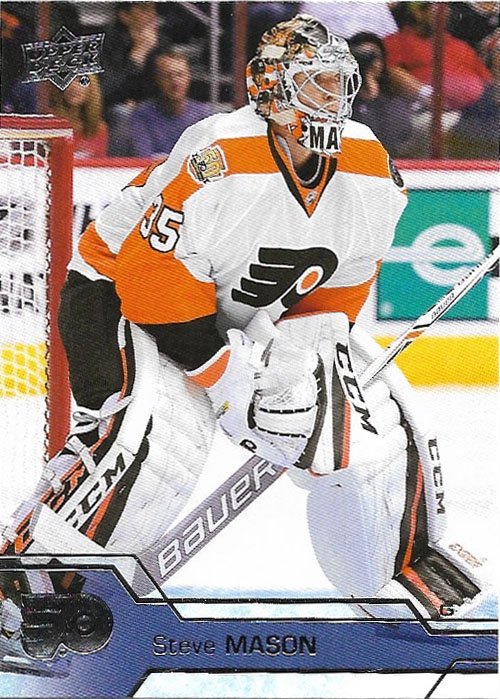 Steve Mason 2016-17 Upper Deck #389 Philadelphia Flyers Hockey Card