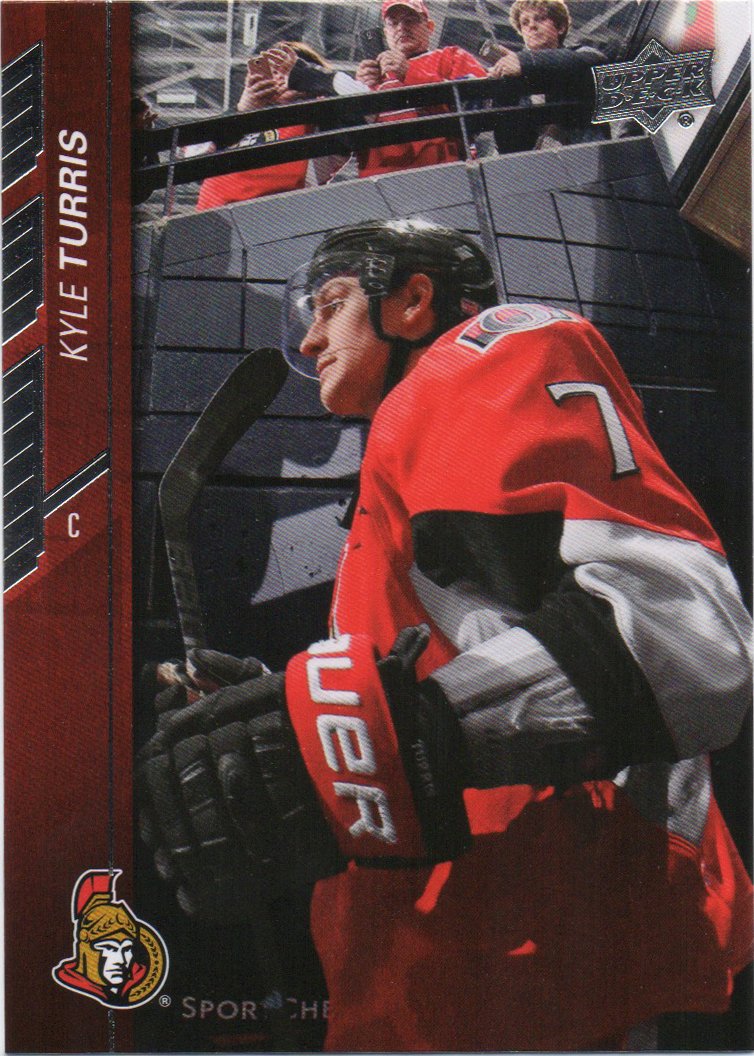 Kyle Turris 2015-16 Upper Deck #136 Ottawa Senators Hockey Card