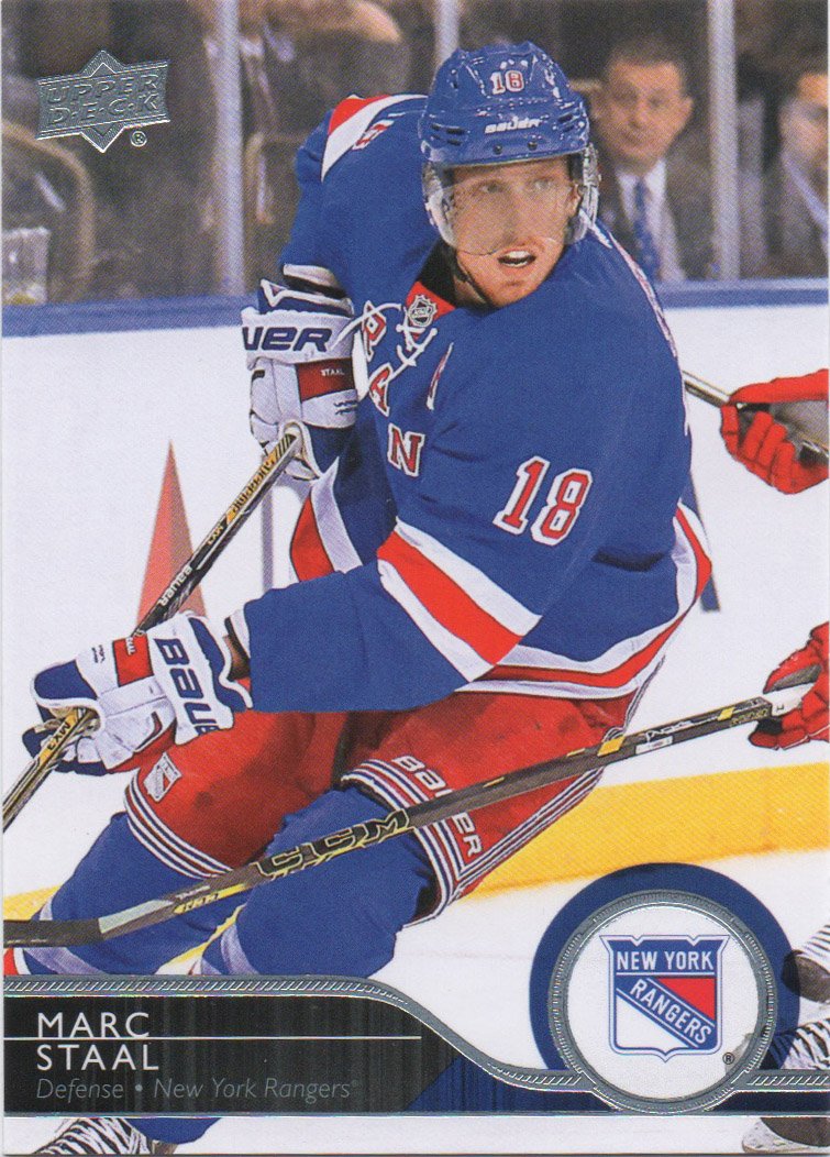 Marc Staal 2014-15 Upper Deck #381 New York Rangers Hockey Card