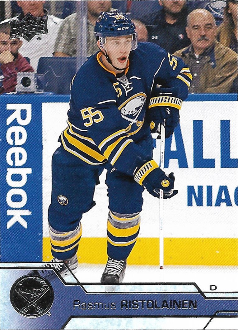 Rasmus Ristolainen 2016-17 Upper Deck #270 Buffalo Sabres Hockey Card