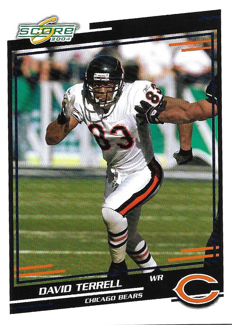 David Terrell 2004 Score #65 Chicago Bears Football Card
