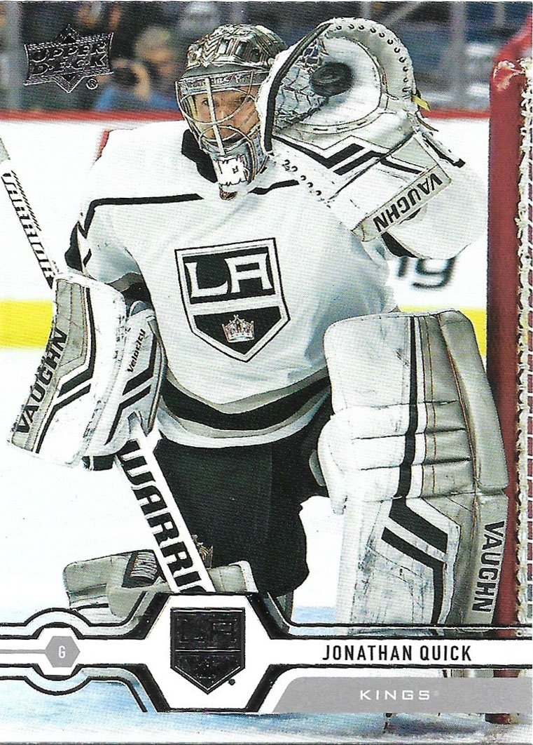 Jonathan Quick 2019-20 Upper Deck #154 Los Angeles Kings Hockey Card