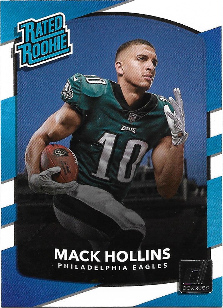 Mack Hollins 2017 Donruss Rookie #311 Philadelphia Eagles Football Card