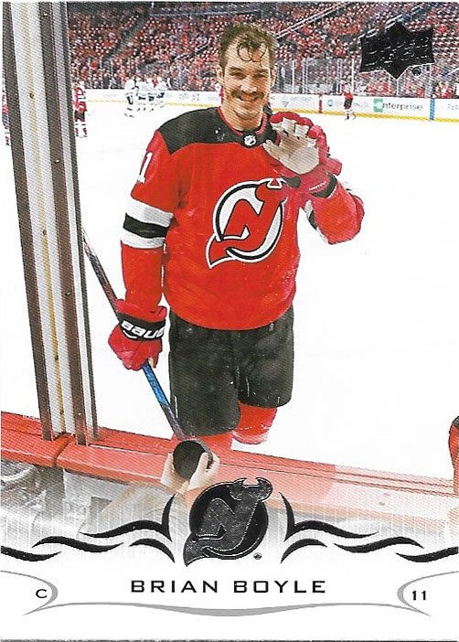 Brian Boyle 2018-19 Upper Deck #108 New Jersey Devils Hockey Card