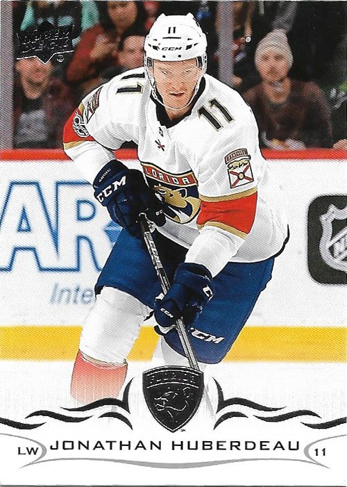 Jonathan Huberdeau 2018-19 Upper Deck #77 Florida Panthers Hockey Card